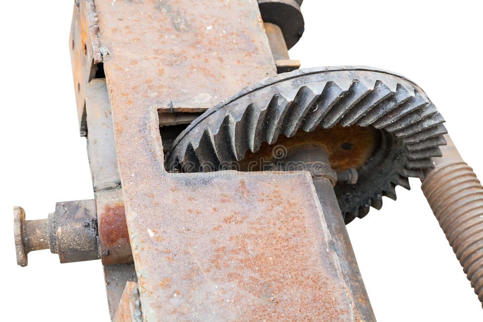 Very Old Greasy Gears Hardware Stock Image - Image of gear, industry ...
