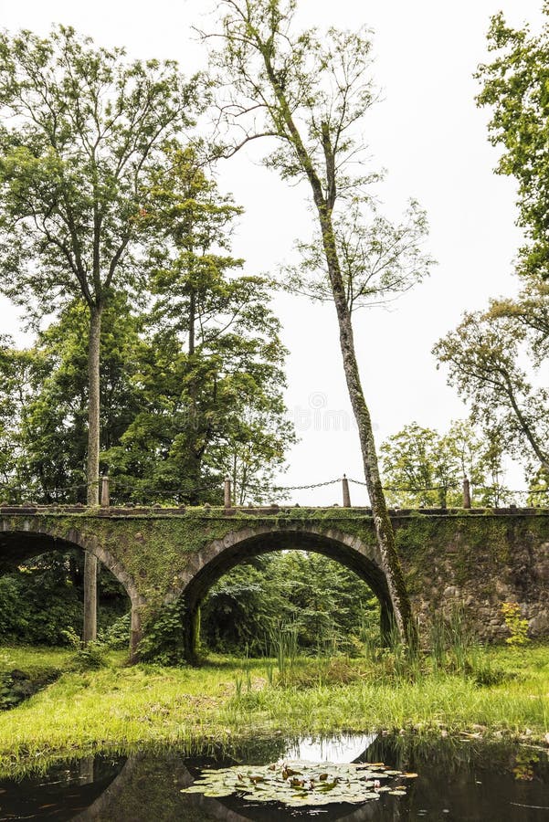 The old bridge stock image. Image of beautiful, rugged - 102154527