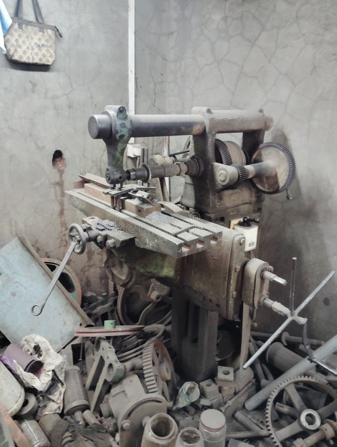 This is a Very Old Machine from India Stock Image - Image of 1000 ...