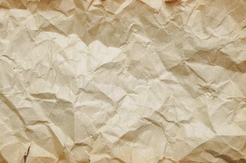 Very Old Piece of Paper, Wrinkled Stock Image - Image of creased, paper ...
