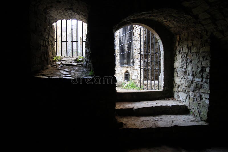 Very old prison window stock image. Image of jail, kilmainham - 119941585