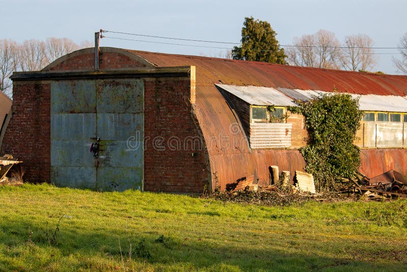 Old red dutch barn stock image. Image of farmhouse, roof - 207138019