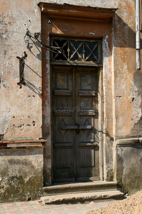 Very Old Rustic Timber Doors Stock Image - Image of prison, door: 180958717