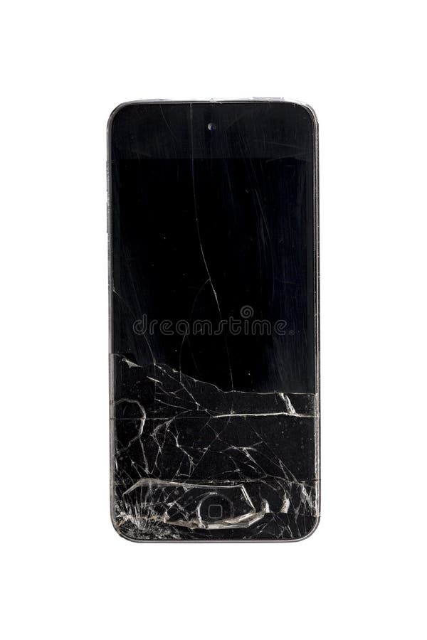 Very Old Scratched Mobile Phone Stock Photo - Image of scratched ...