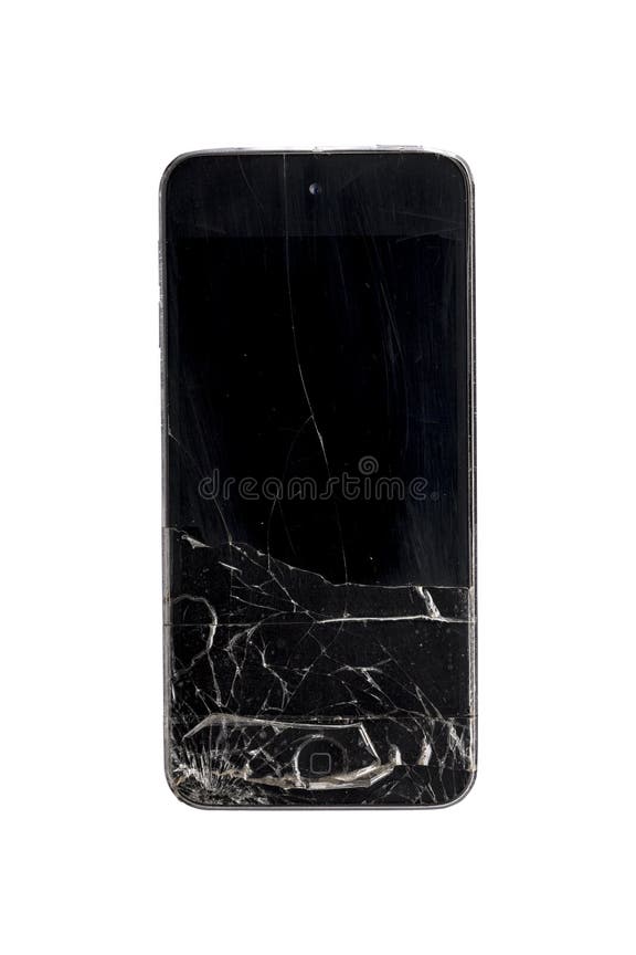 Very Old Scratched Mobile Phone Stock Image - Image of broken ...