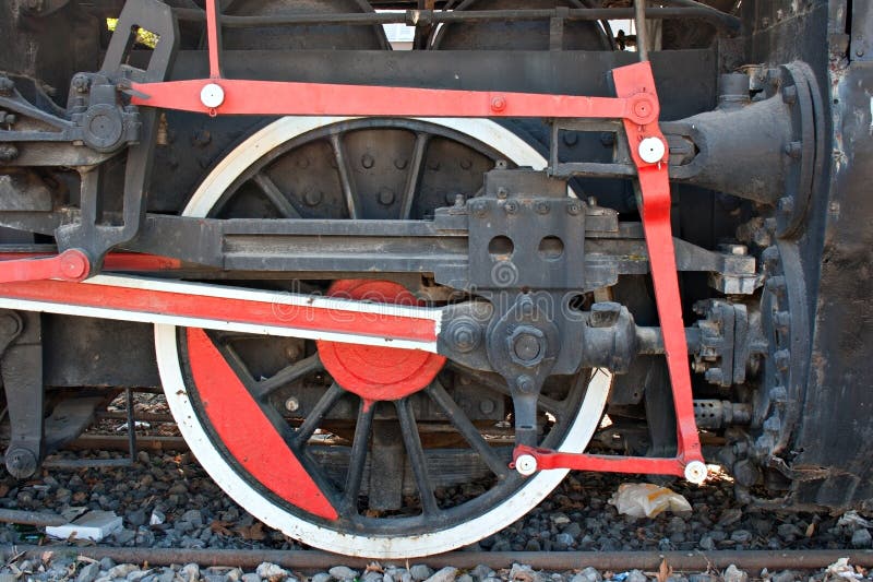 Very old steam engine stock photo. Image of gear, locomotive - 29439922