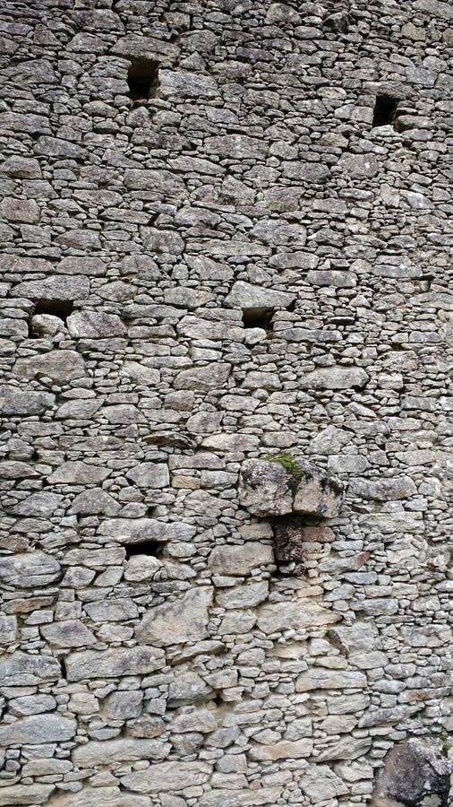 Very Old Stone Wall from Medieval House Stock Image - Image of medieval ...