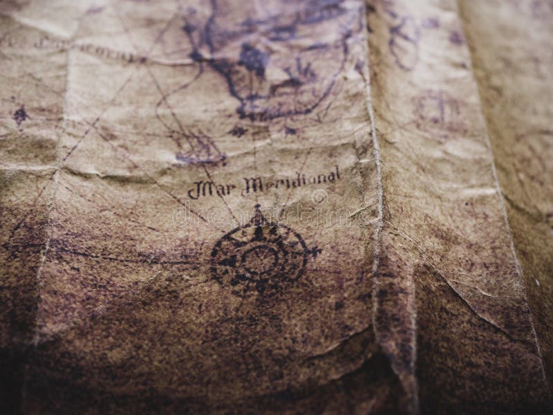 Very old vintage world map stock photo. Image of grunge - 220960296