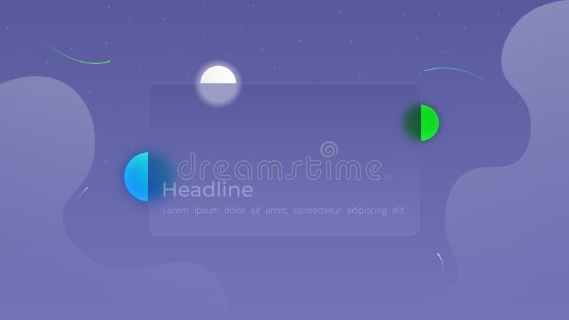 Very Peri Background in Glassmorphism Style Stock Vector - Illustration ...