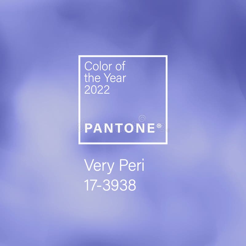 Very Peri Background WithClouds. Lue Clouds in Realistic Style Stock ...