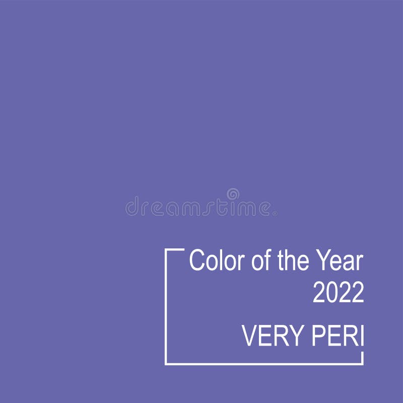 Very Peri. Color of the Year 2022. Trendy Concept Editorial Photo ...