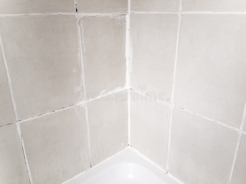Poor Build Quality of Tiles Inside a House Stock Photo - Image of ...