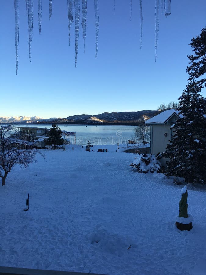 Very Pretty Scenic View, Overlooking Lake Stock Image - Image of lake ...