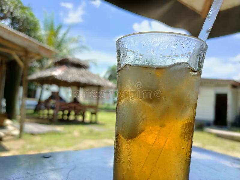 A Very Refreshing Drink in this Hot Weather Stock Photo - Image of ...