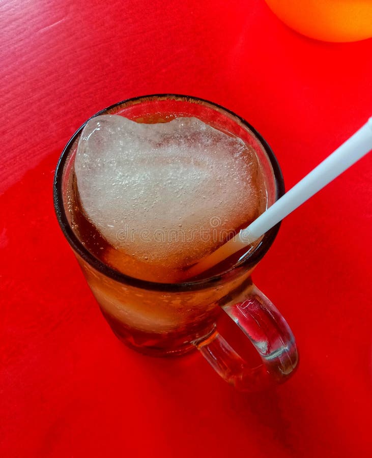 Very Refreshing Iced Tea Drink Stock Image - Image of beer, juice ...