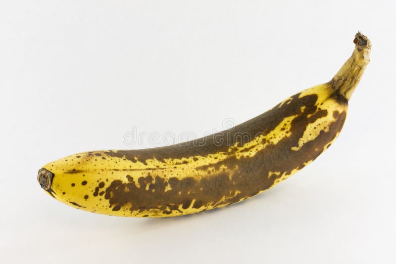 Very Ripe Banana stock photo. Image of fruit, yellow, peel - 7385552