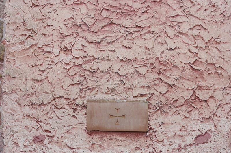 Very Rough Red Plaster Texture Stock Photo - Image of rough, backdrop ...