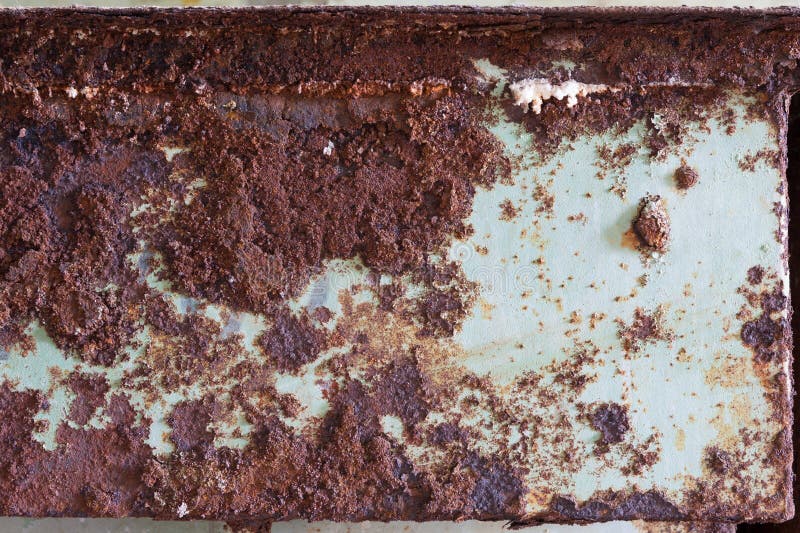 Very Rusty Metallic Surface Stock Image - Image of grungy, detailed ...