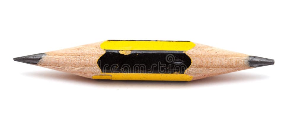 Very short pencil stock photo. Image of pencil, cutout - 80067116