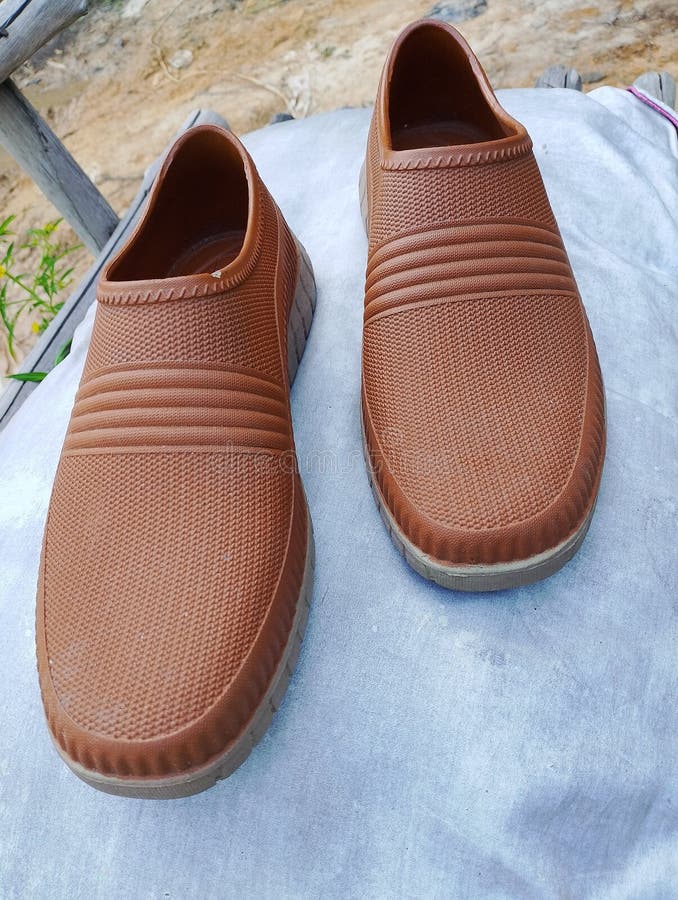 Very Simple and Comfortable Shoes To Wear Stock Image - Image of simple ...