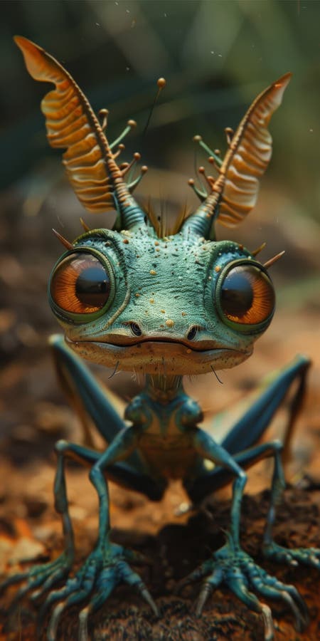 A Very Small Creature Capable of Speaking and Communicating through ...