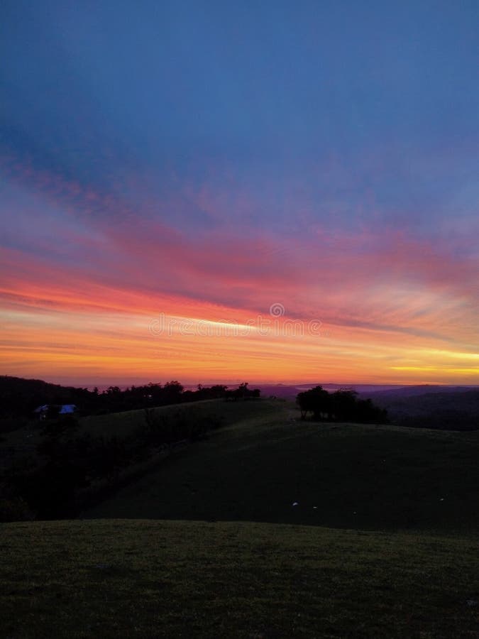 A Very Soft Sunset Image when Viewed, the Pink Sky Complements the ...