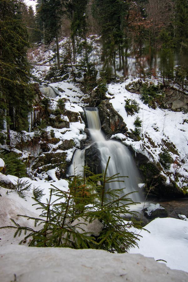 A Very Special Attraction are Waterfalls in Snow and Ice. the Highest ...