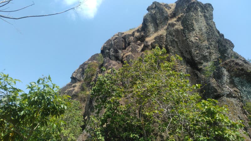 Very steep rocky mountains stock image. Image of steep - 261883747