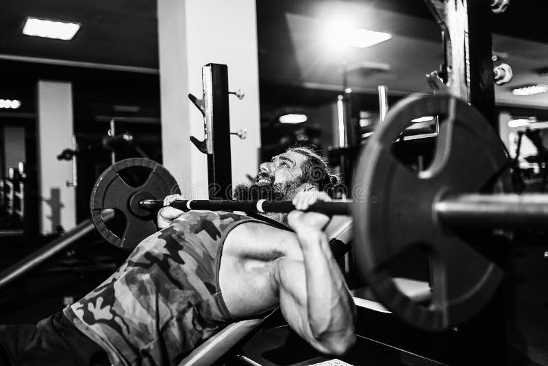 864 Man Doing Chest Press Stock Photos - Free & Royalty-Free Stock ...