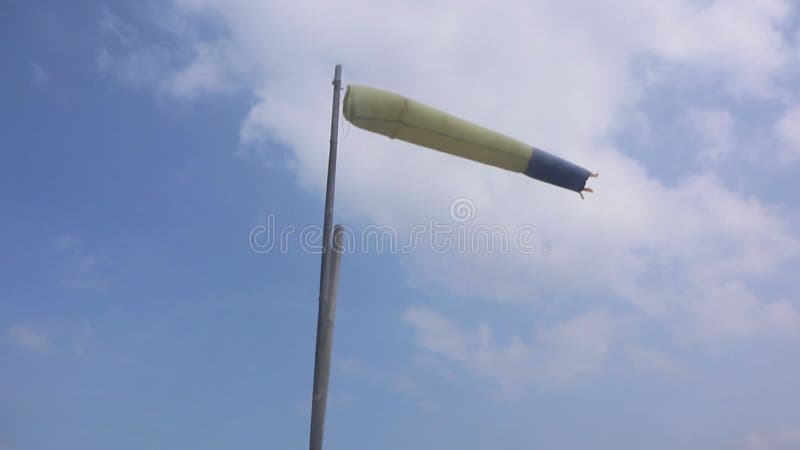 Very Strong Wind Blowing. Windsock and Wind Blowing Stock Footage ...