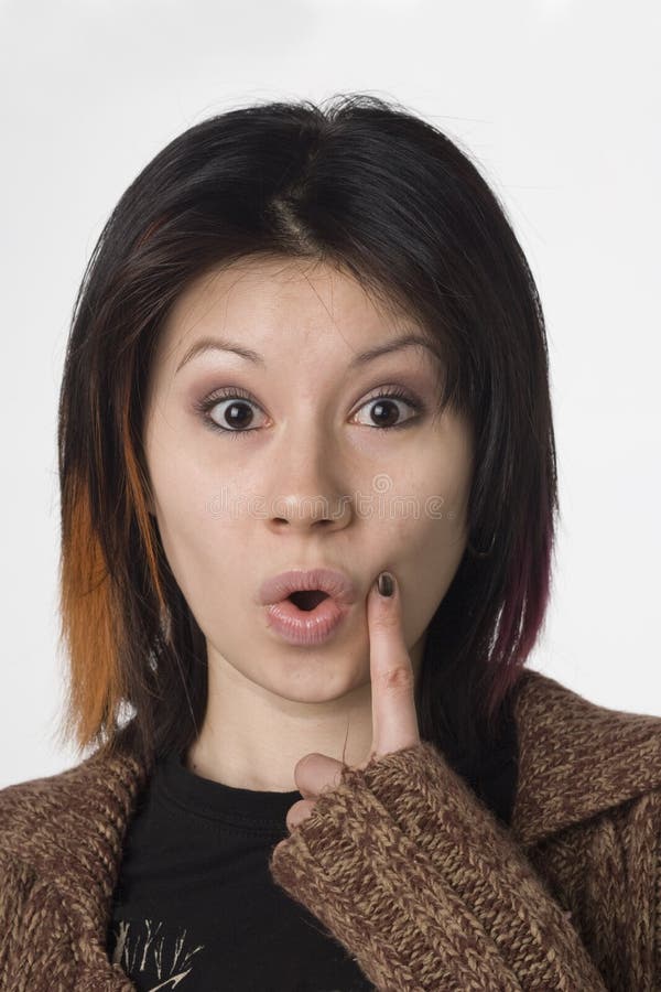 Very surprised look stock photo. Image of face, close - 7403886