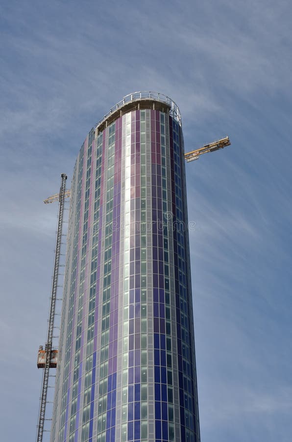 Very tall modern building stock photo. Image of structure - 26423646