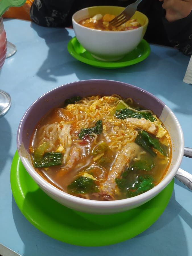 Very tasty hot noodle soup stock image. Image of noodle - 326280741