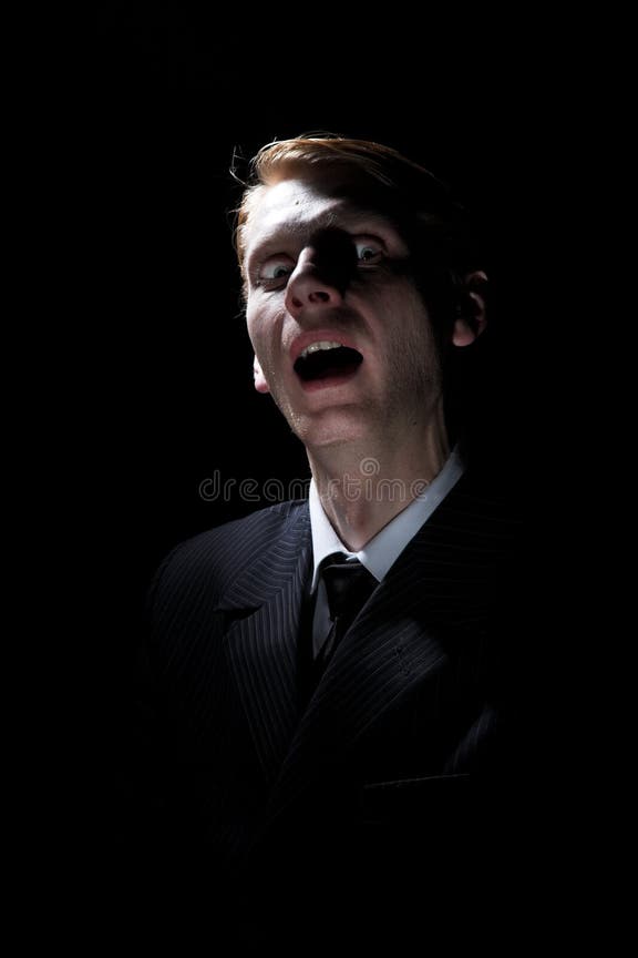Very terrible person stock photo. Image of human, dark - 6373496