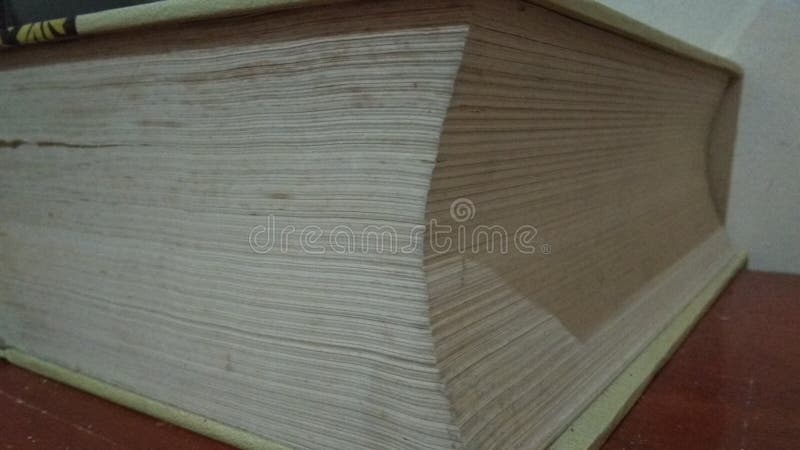 Very thick old book sheets stock image. Image of furniture - 212744661