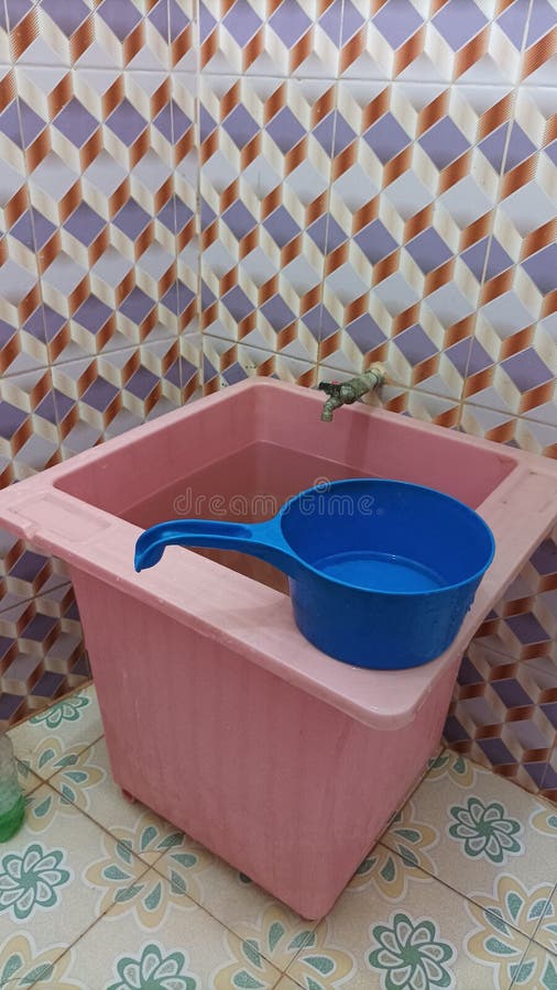 A Very Useful Portable Water Tank Stock Image - Image of portable ...