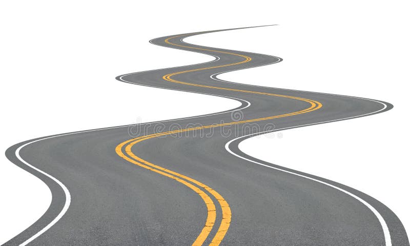 Very winding road. stock photo. Illustration of open - 22411200