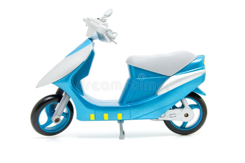 Vespa azul foto de archivo. Imagen de azul, motor, paseo - 12399810