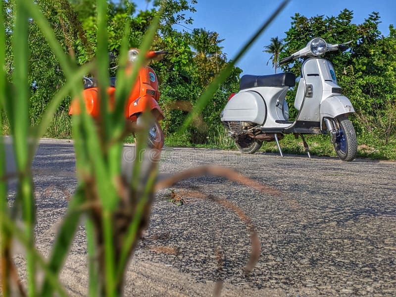 Vespa stock photo. Image of vespa, ride, adventure, cool - 256851816