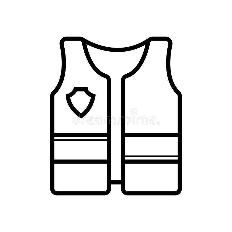 Vest Icon Vector Illustration Photo Stock Illustration - Illustration ...