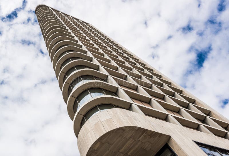 The Vesteda tower editorial stock photo. Image of design - 59883393