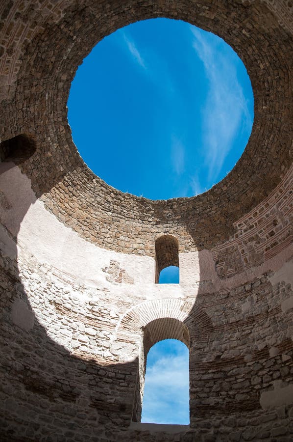 Vestibule, Split stock image. Image of medieval, dalmatian - 77881787