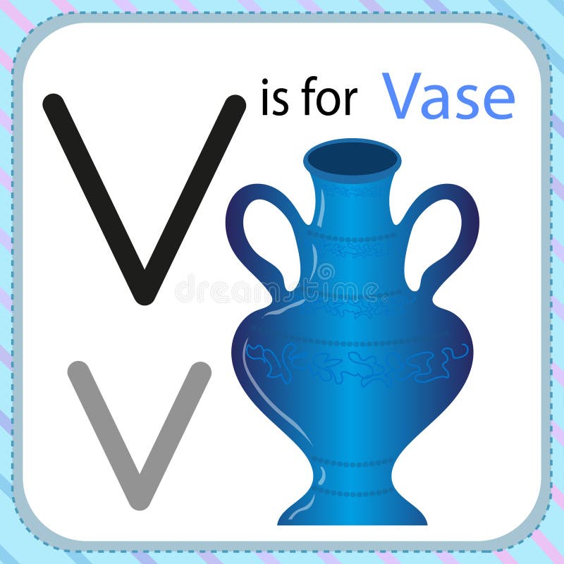 Letter V Vase Stock Illustrations – 92 Letter V Vase Stock ...