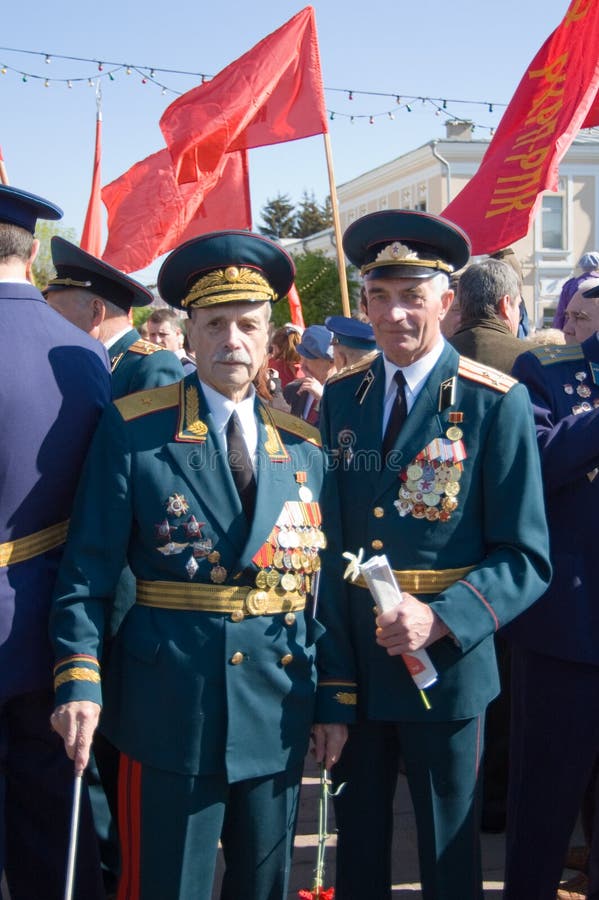 Veteran Des Zweiten Weltkriegs Redaktionelles Stockfotografie - Bild ...