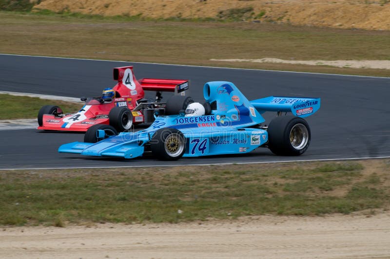 Veteran Gurney Eagle F5000 Car at Speed Editorial Stock Image - Image ...