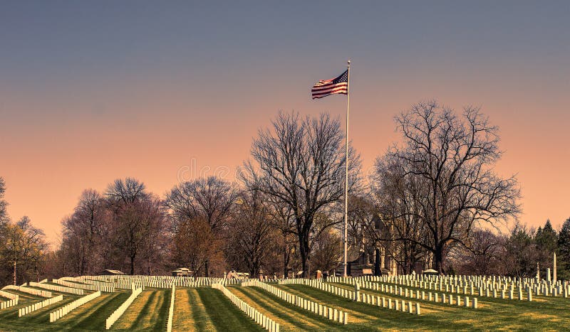 Veterans Cemetery stock photo. Image of military, cemeteries - 102505970