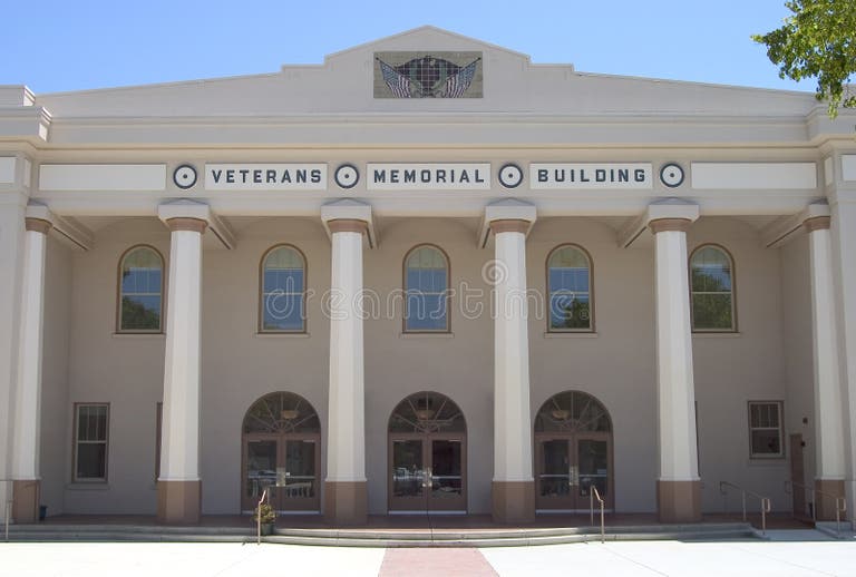 Veterans Memorial Hall 2 stock image. Image of service - 363713