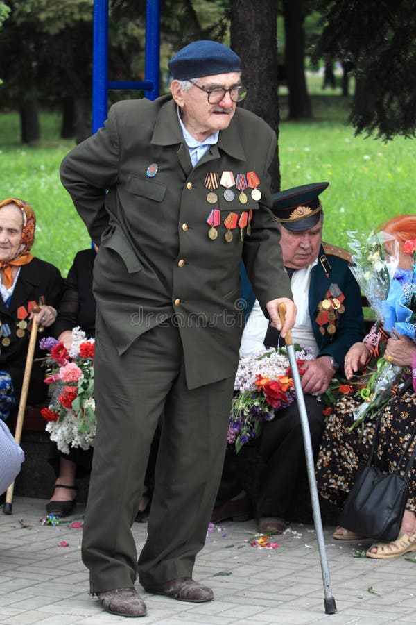 Veterans Parade - MAKEEVKA, UKRAINE Editorial Photo - Image of hero ...