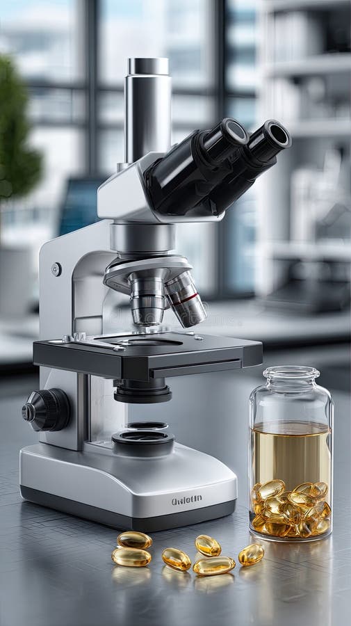 Veterinary Graduate Examines Golden-colored Fish Oil Softgels Using a ...