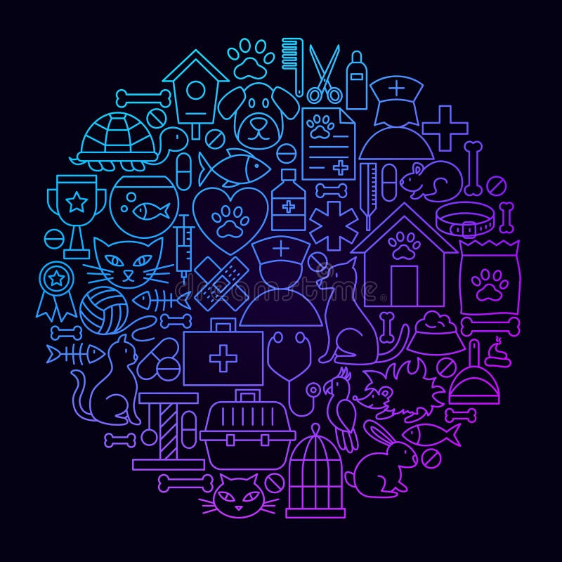 Veterinary Circle Stock Illustrations – 3,290 Veterinary Circle Stock ...